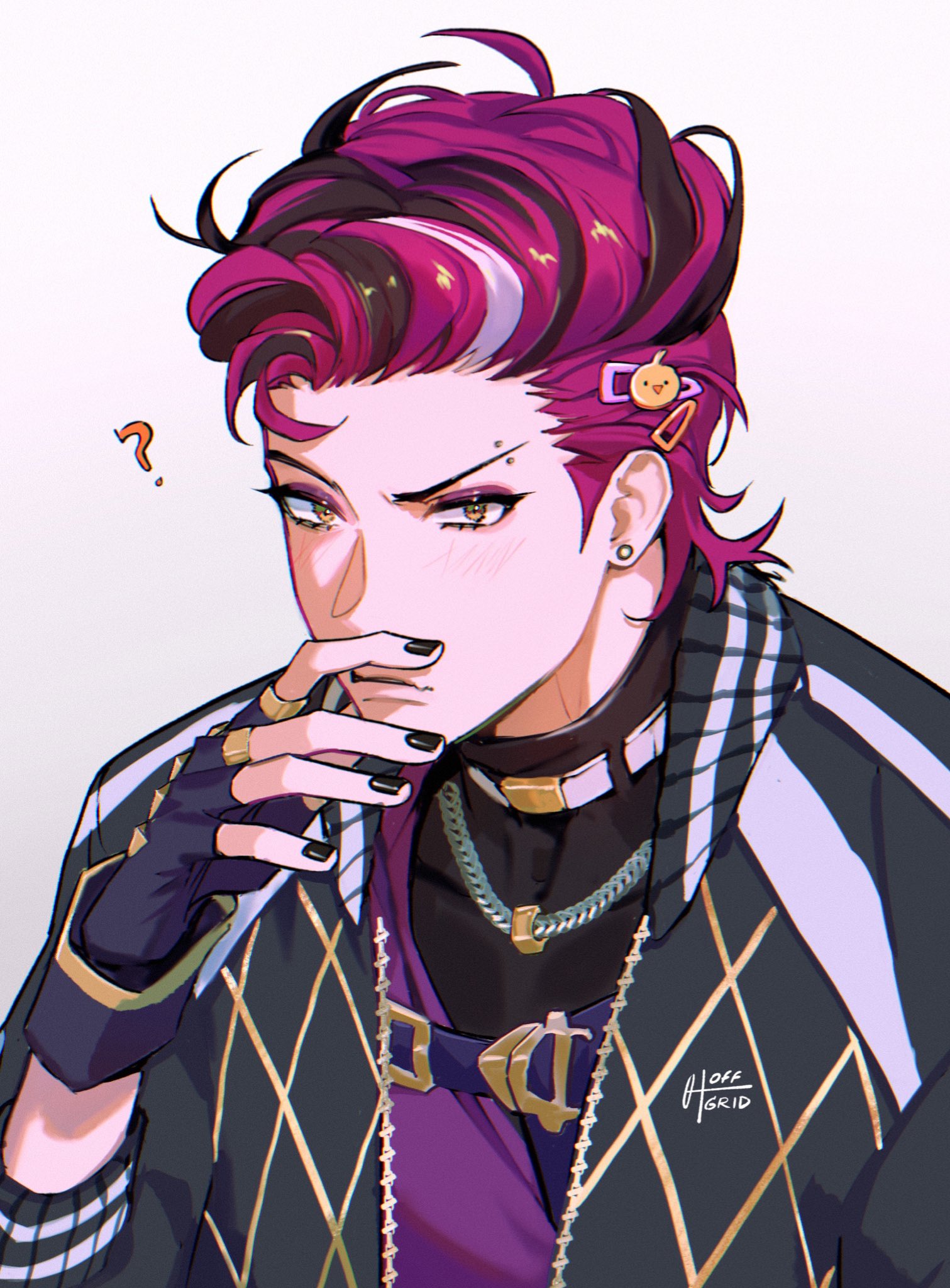 Regent Hairstyle Anime