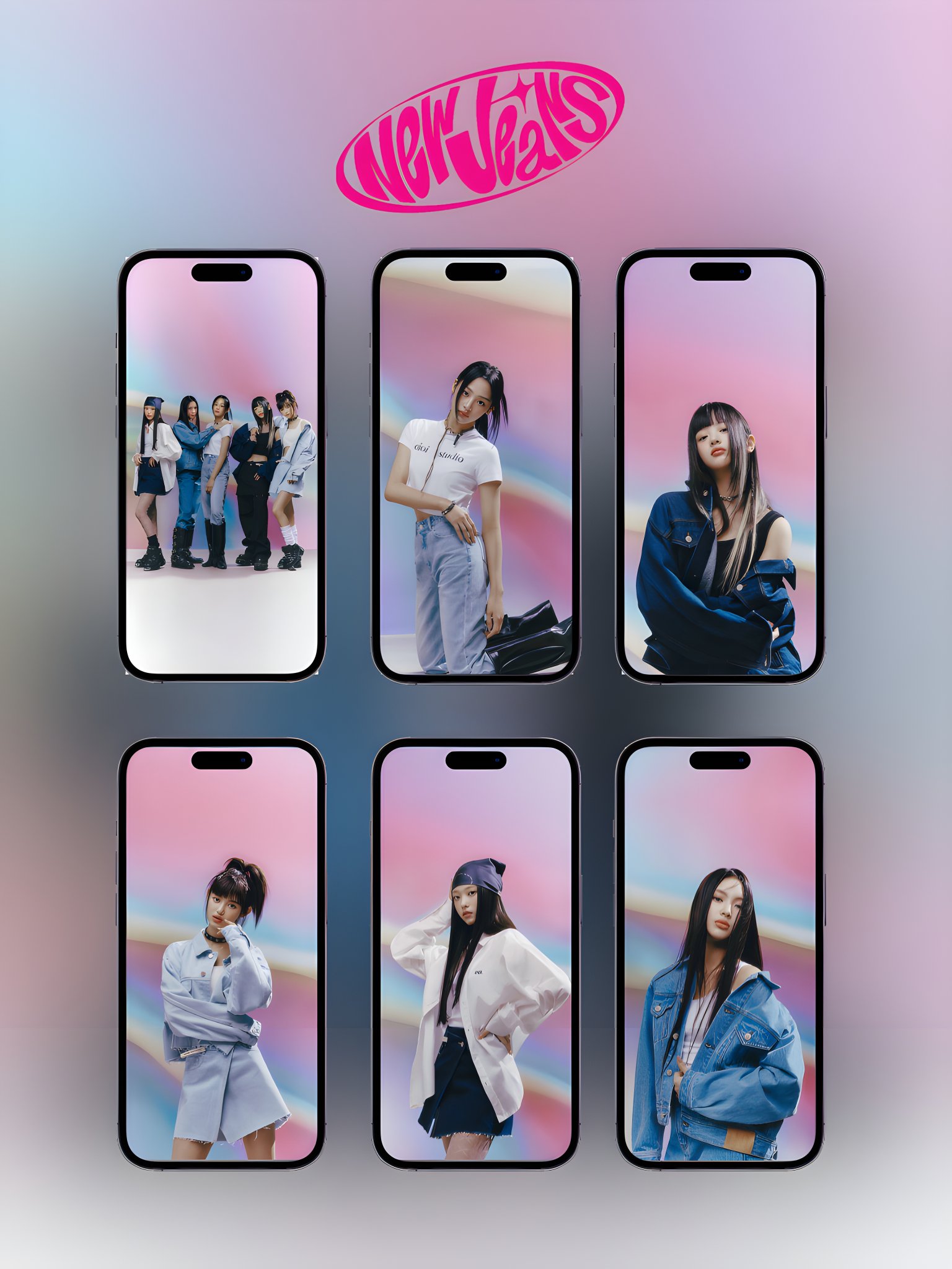 NewJeans Wallpapers on Twitter: "NewJeans for O!Oi 23SS Denim Extended Wallpapers (UHD) # ...