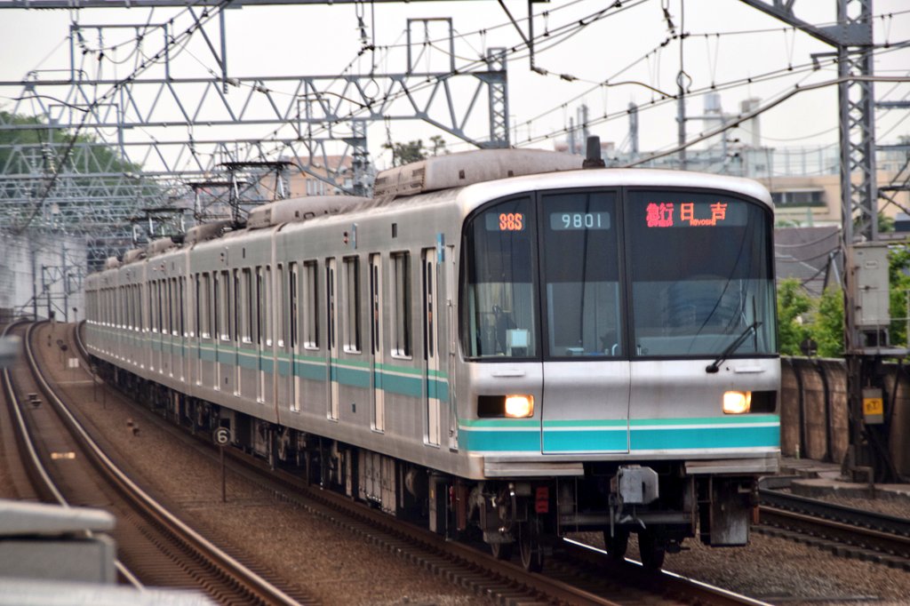 クラちゃん on Twitter: "RT @MC2_1182: 現在はB修済みの南北線9101F トップナンバーで量産先行車の要素もあったため、その後の編成と異なる点も見られる"