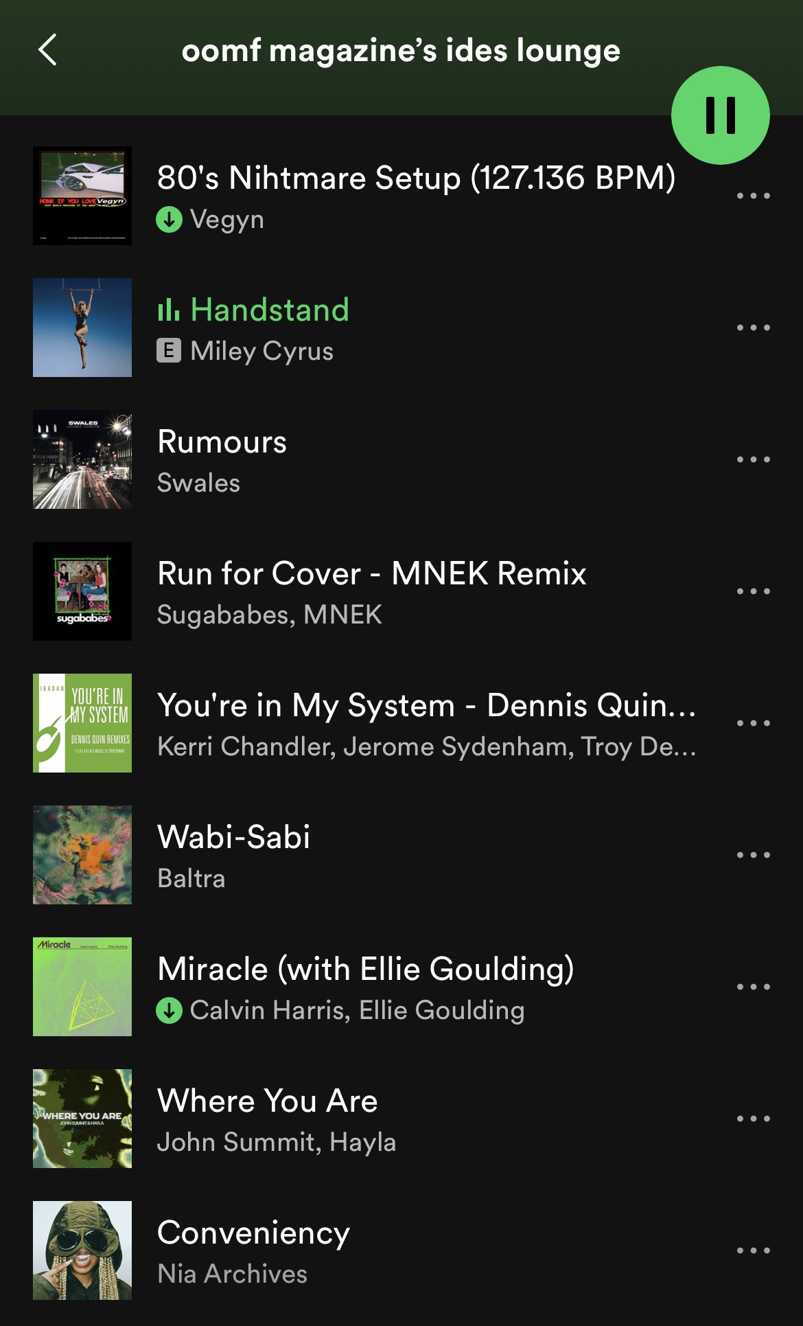 oomf magazine on Twitter: "one thing about me is that I’m gonna make a playlist on every ides of ...