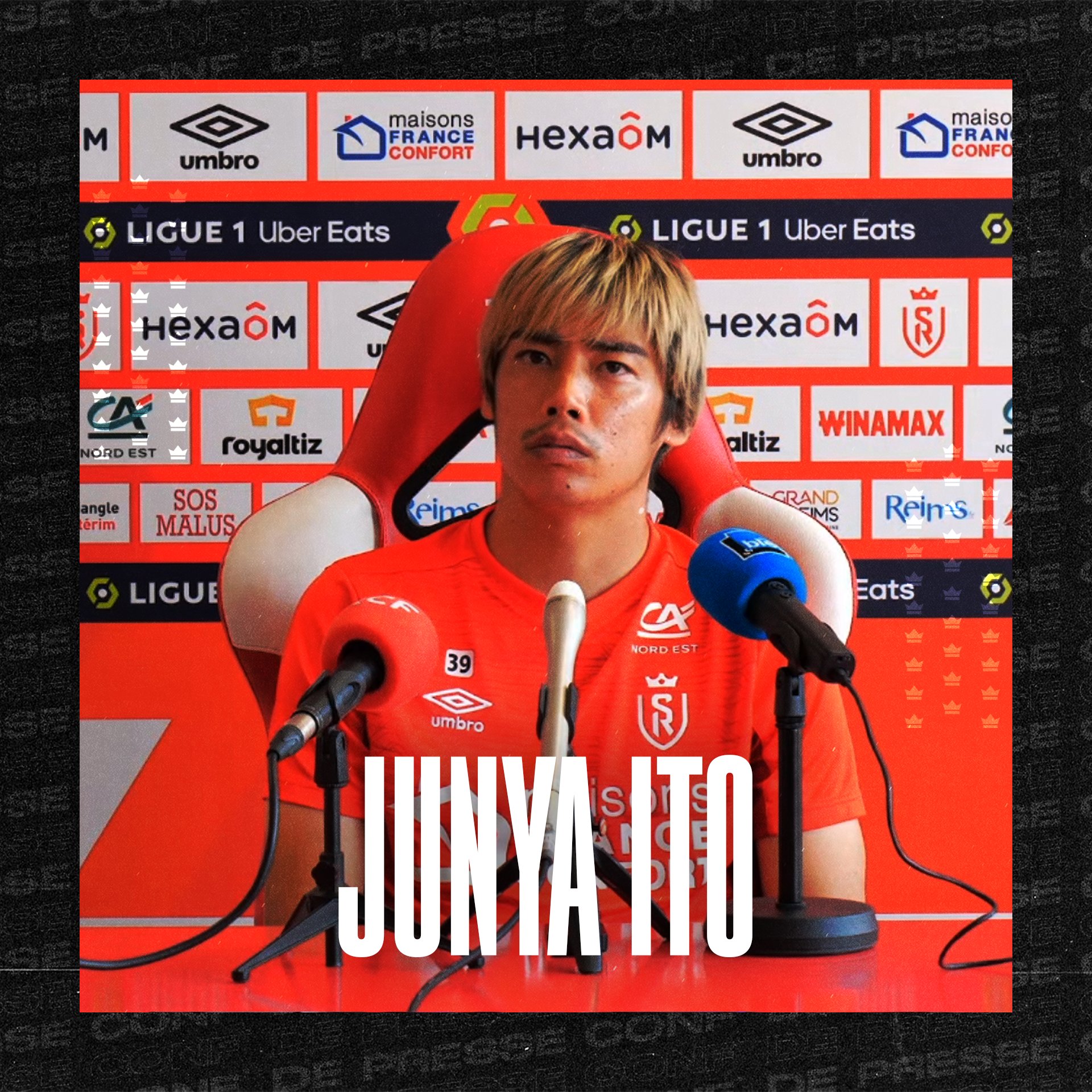 Reims Média Football on Twitter: "🗨️ Junya Ito : "On est plus solides défensivement qu'en début ...
