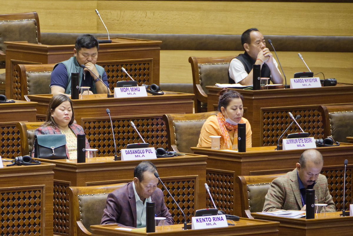 Pema Khandu པདྨ་མཁའ་འགྲོ་། on Twitter: "Arunachal Budget 2023-24 was passed today by the State ...