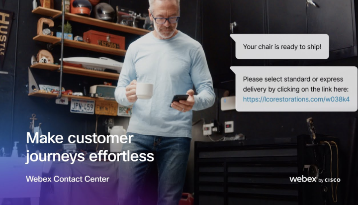 Webex on Twitter: "With Webex Connect and Webex Contact Center, you can design unique, connected ...