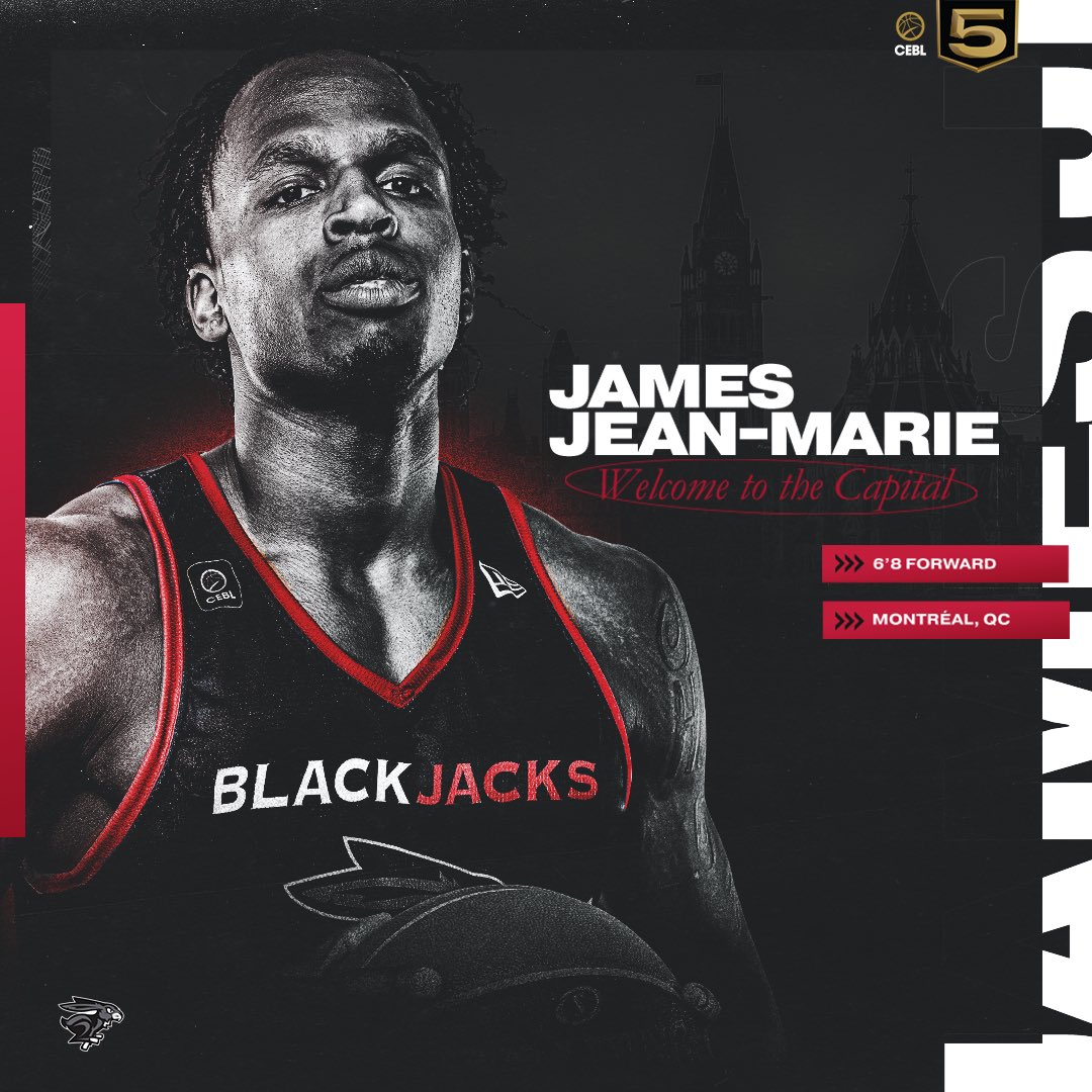 Ottawa BlackJacks on Twitter: "PLAYER SIGNING: Join us in welcoming James Jean-Marie to the ...