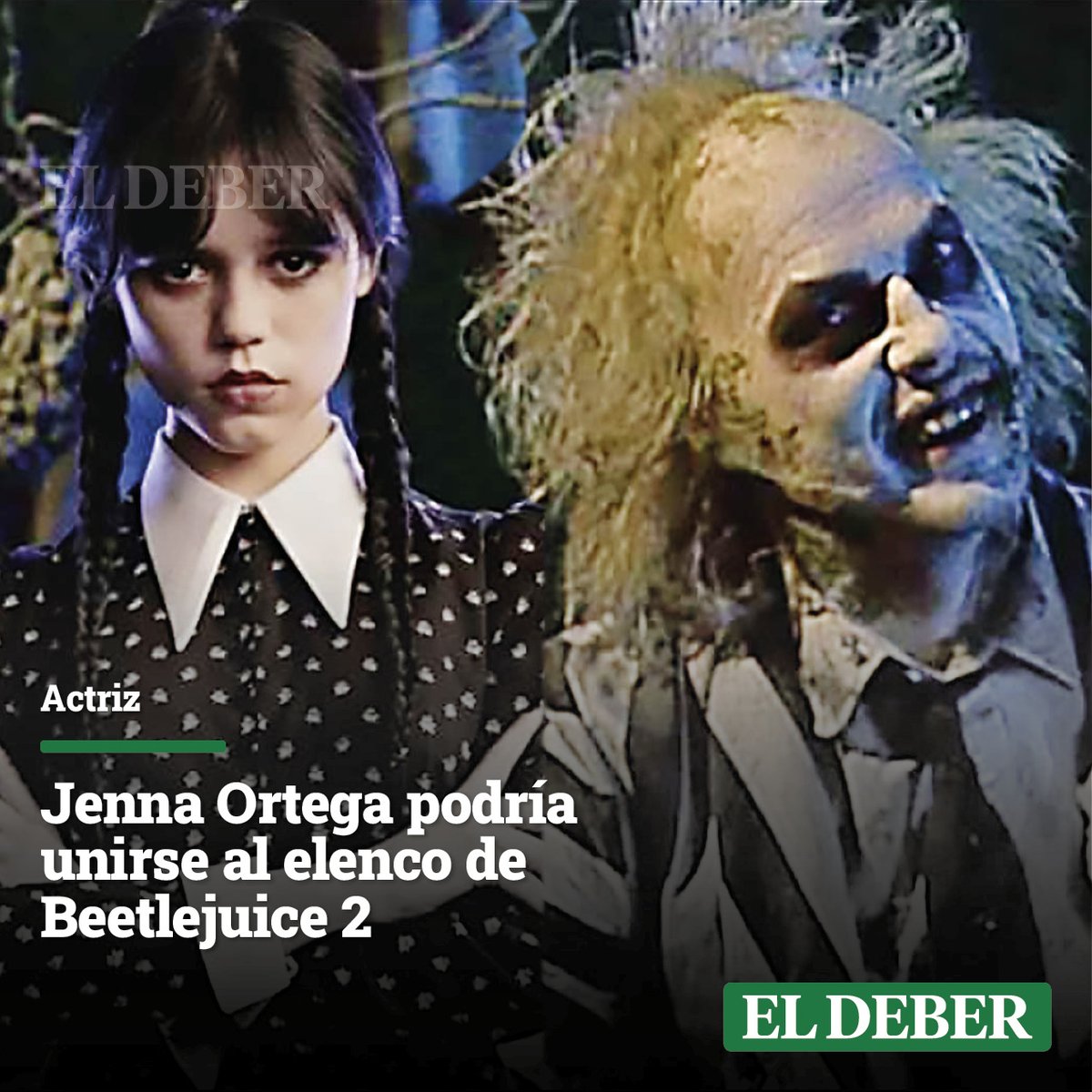 La actriz, más conocida por su papel de Merlina, podría ser dirigida nuevamente por Tim Burton ...
