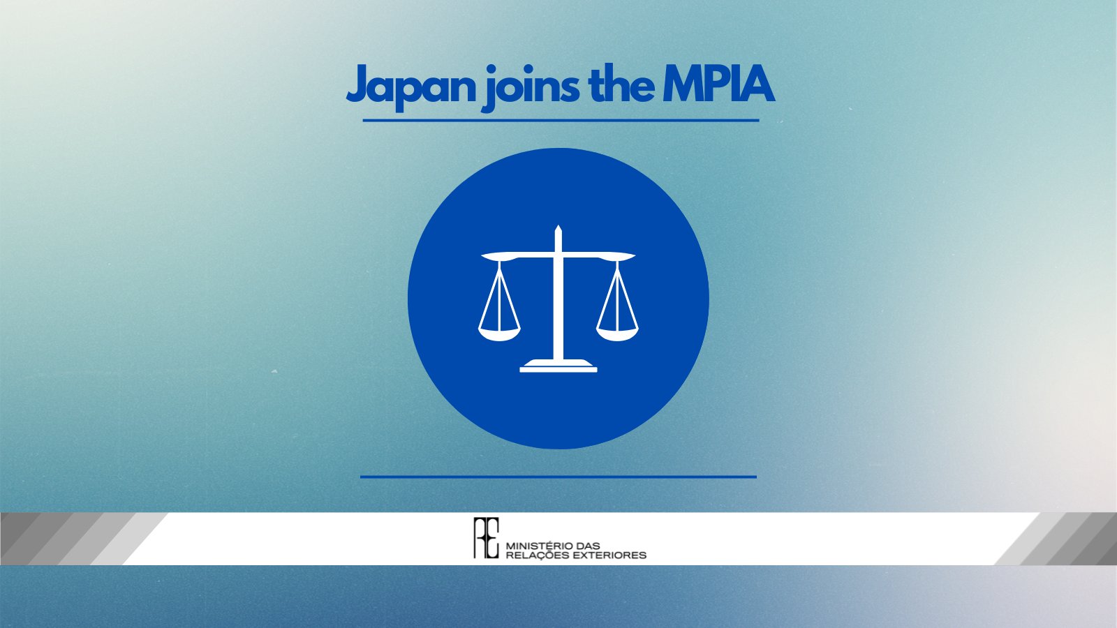 Itamaraty Brazil 🇧🇷 on Twitter: "The Brazilian government welcomes Japan’s decision to join the ...
