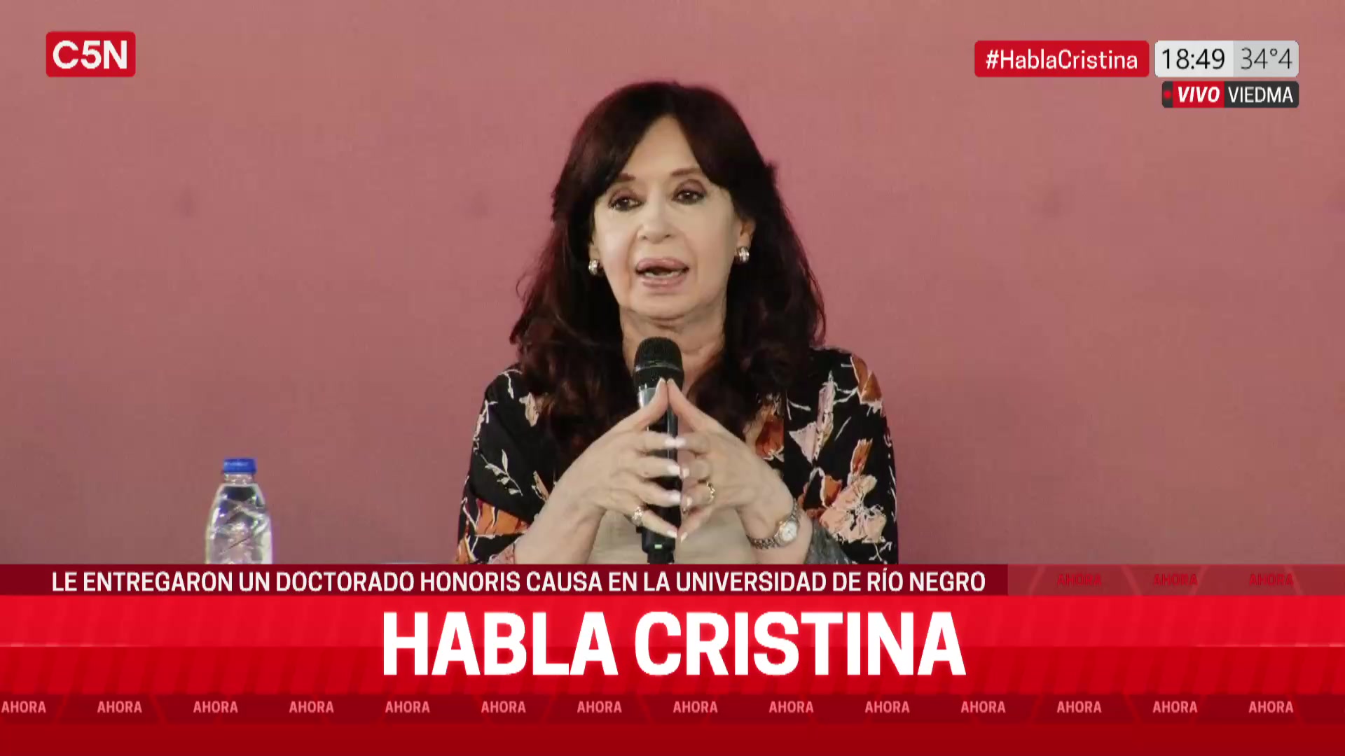 C5n On Twitter ⭕ Ahora Habla Cristina Kirchner Tras Conocerse Los