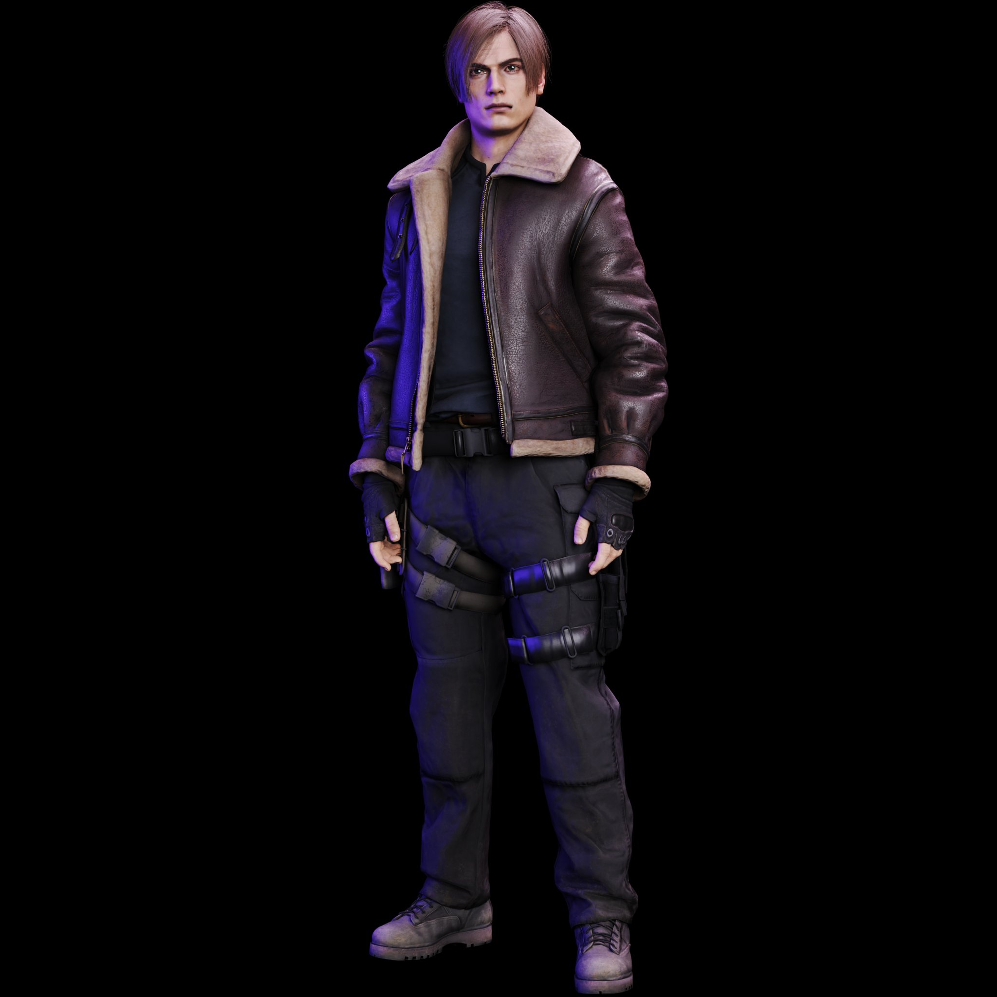 Resident Evil Remake Demo Leon 3D Model Render By, 55% OFF