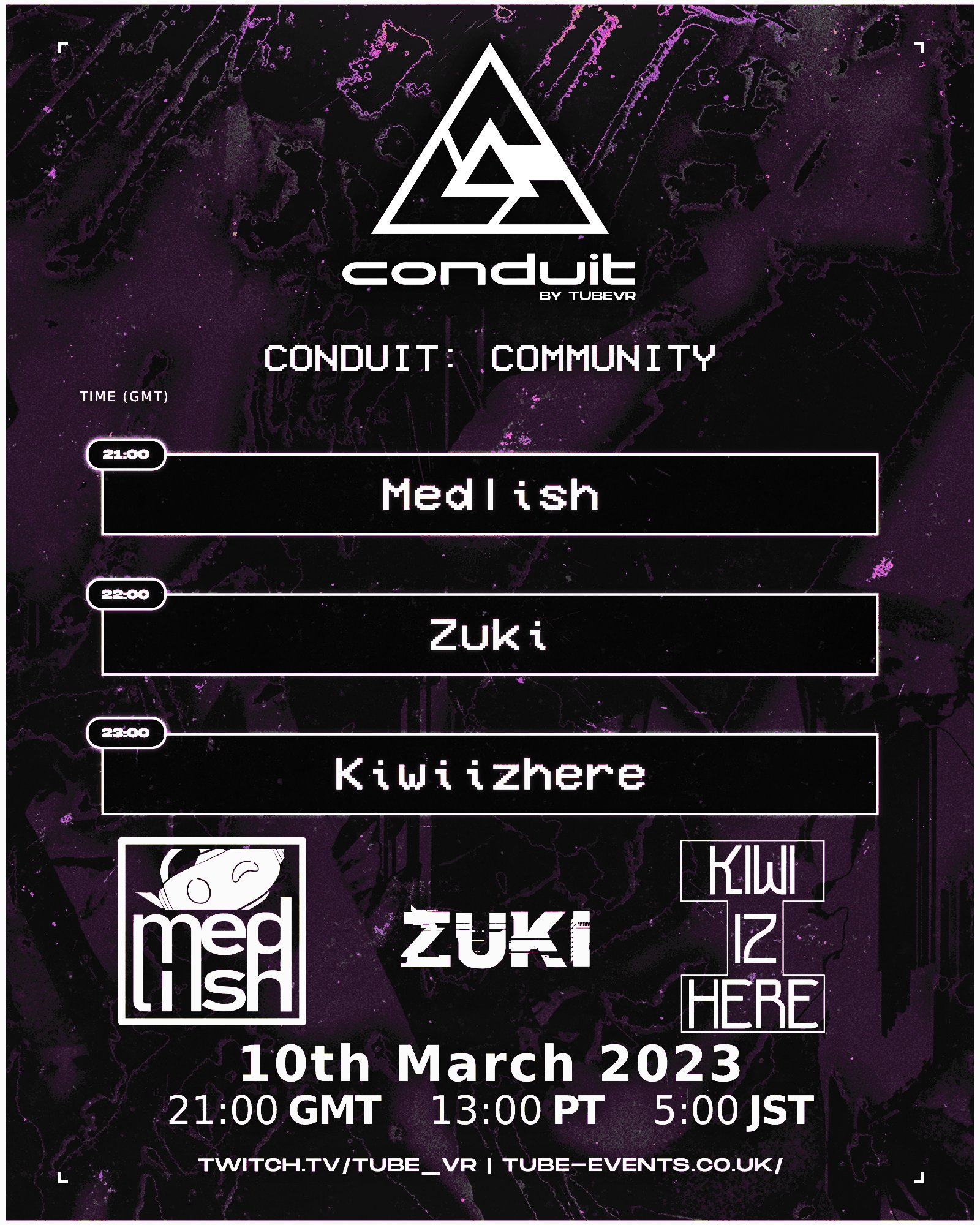 VRC Party Hub on Twitter: "Conduit Community. Starts 22:00 CET / 16:00 CET / https://t.co ...