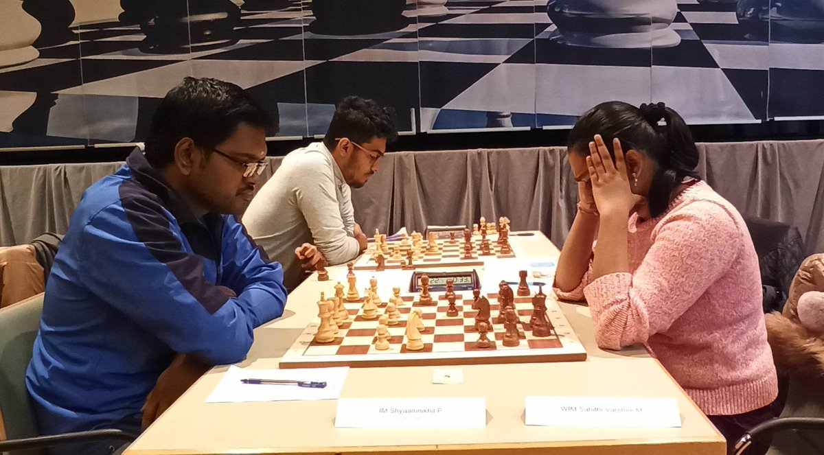 ChessBase India on Twitter: "GM Leon Luke Mendonca is very close to winning the ChessOrg ...