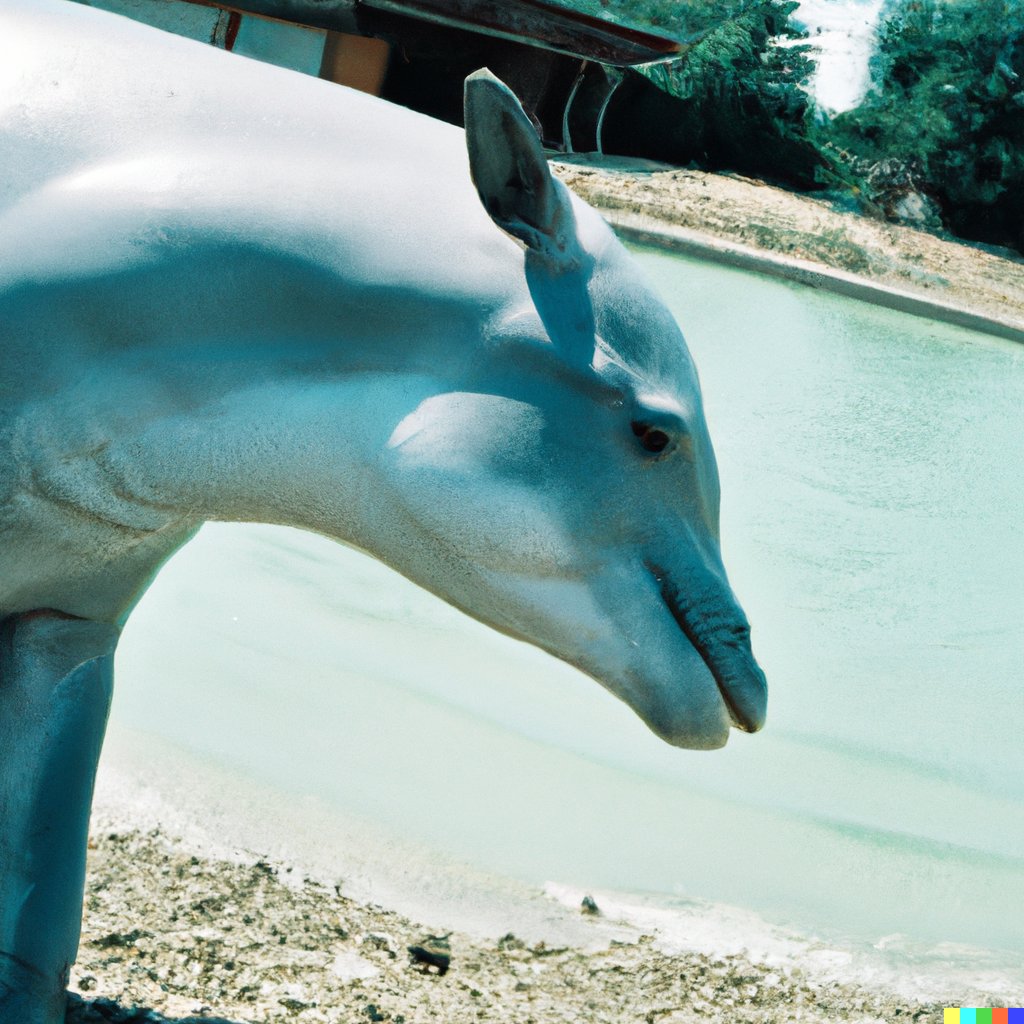 I got early access to #DALLE2exp and I ran some old prompts to compare ...