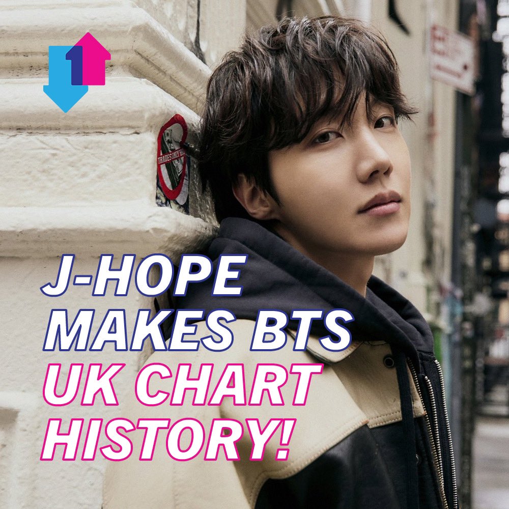 Official Charts on Twitter: "👑💜 King Hobi! 💜👑 You did it, UK ARMY 🥳 j-hope makes BTS UK Chart ...