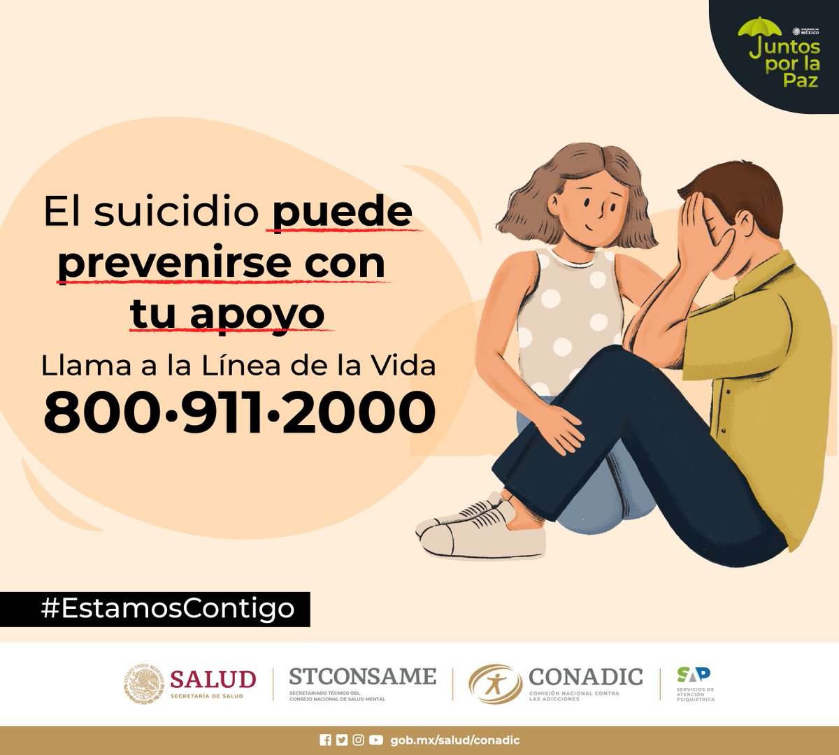 SSalud Tabasco on Twitter: "Todas las personas podemos ayudar a prevenir el suicidio escuchando ...