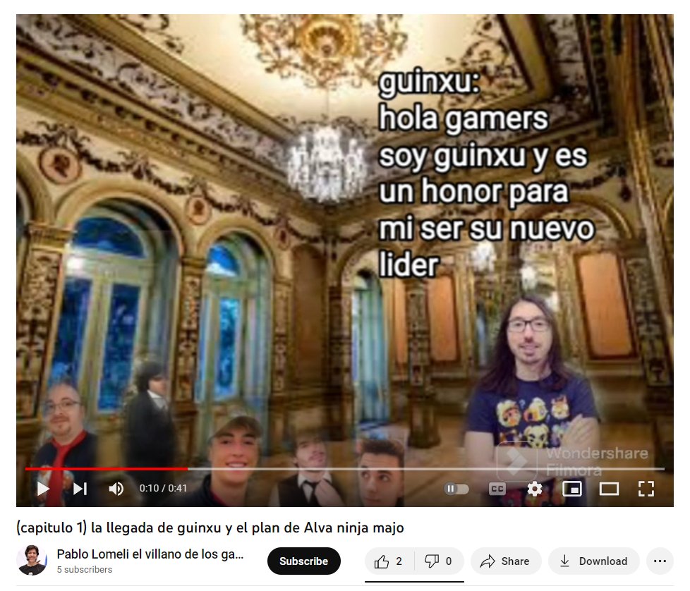 Guinxu on Twitter: "No sé ni para qué sigo buscándome a mí mismo en Google 🤣 Es una trilogía ...