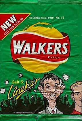 Gary Lineker Walkers Crisps
