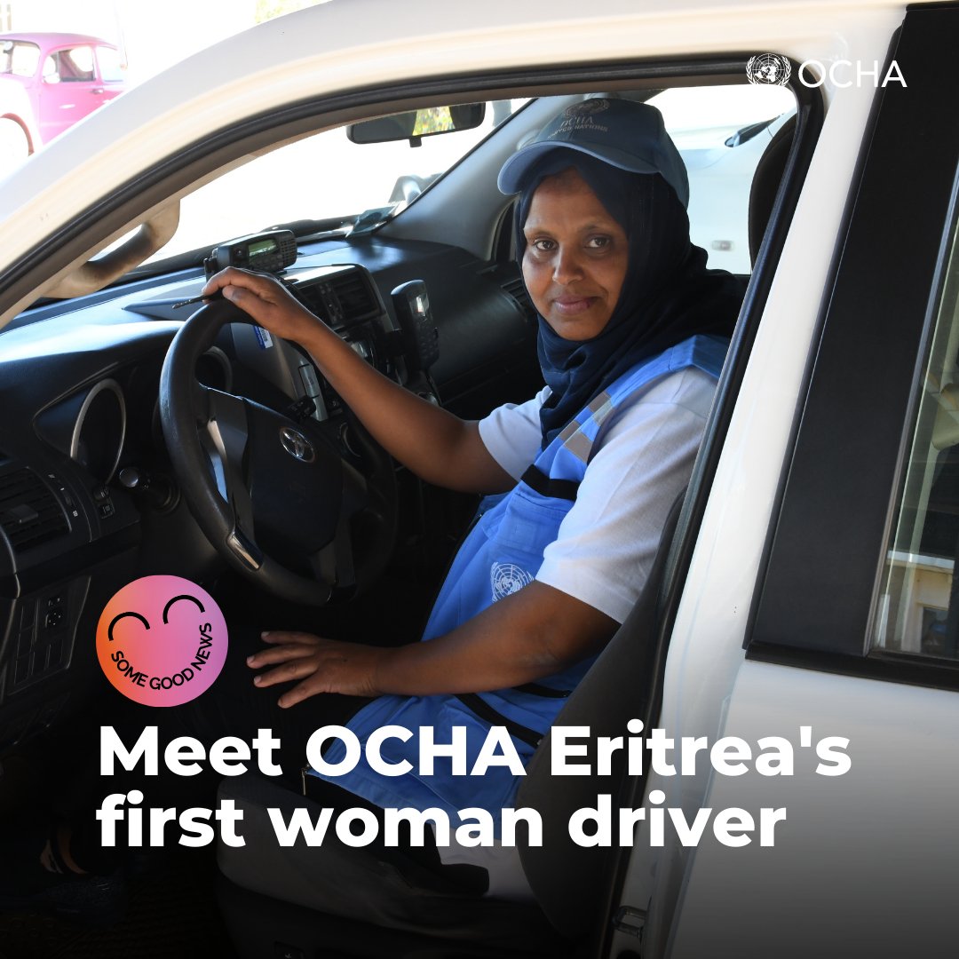 Breaking barriers and driving change! Jewhara is OCHA Eritrea’s first ...