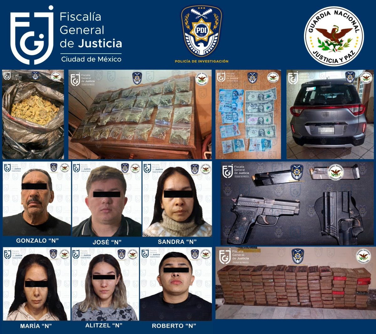 Fuerza Informativa Azteca On Twitter Seis Personas Detenidas En