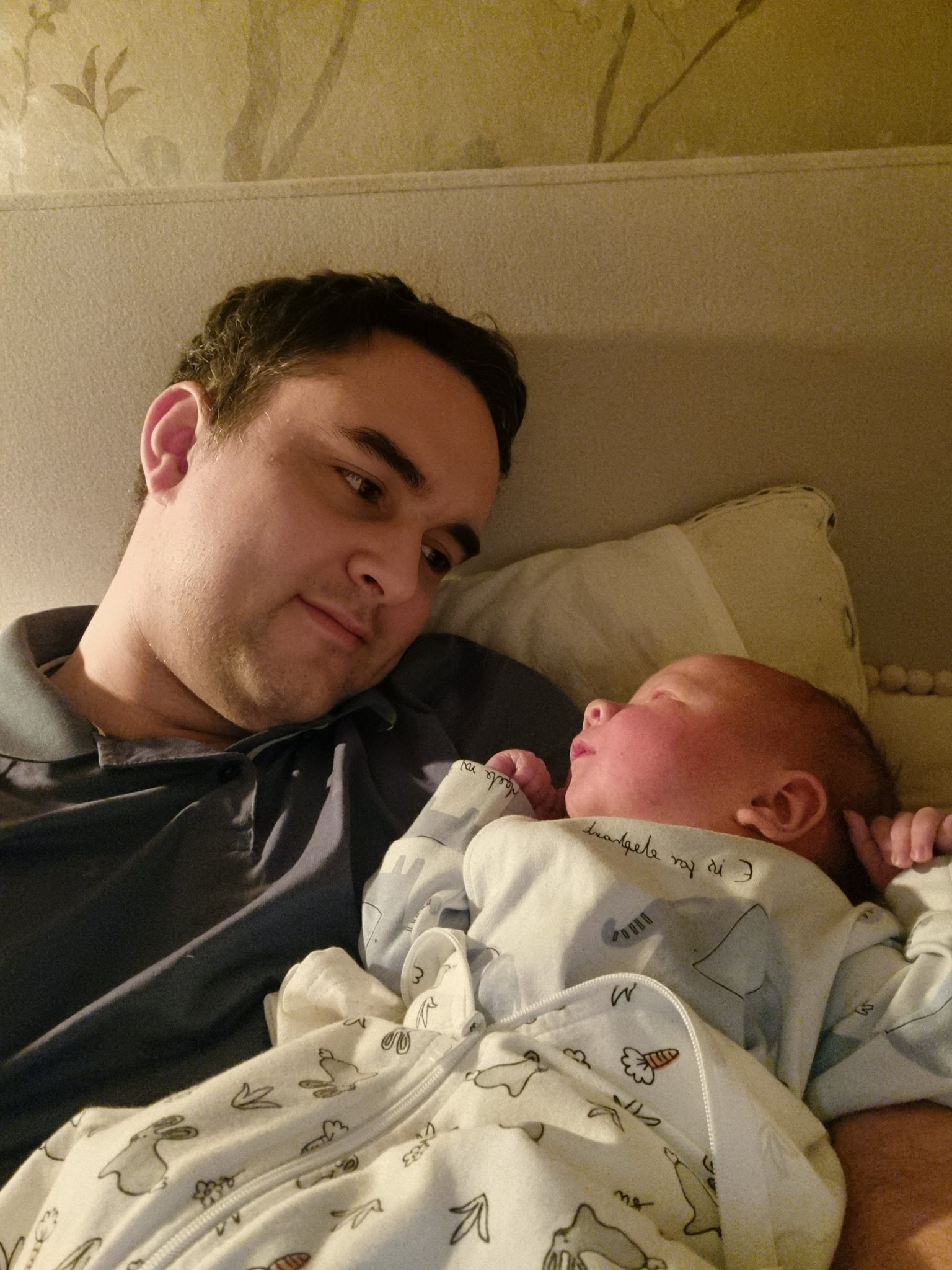 Michael Bentley on Twitter: "Less than 24 hours old and already experienced his first bank run ...