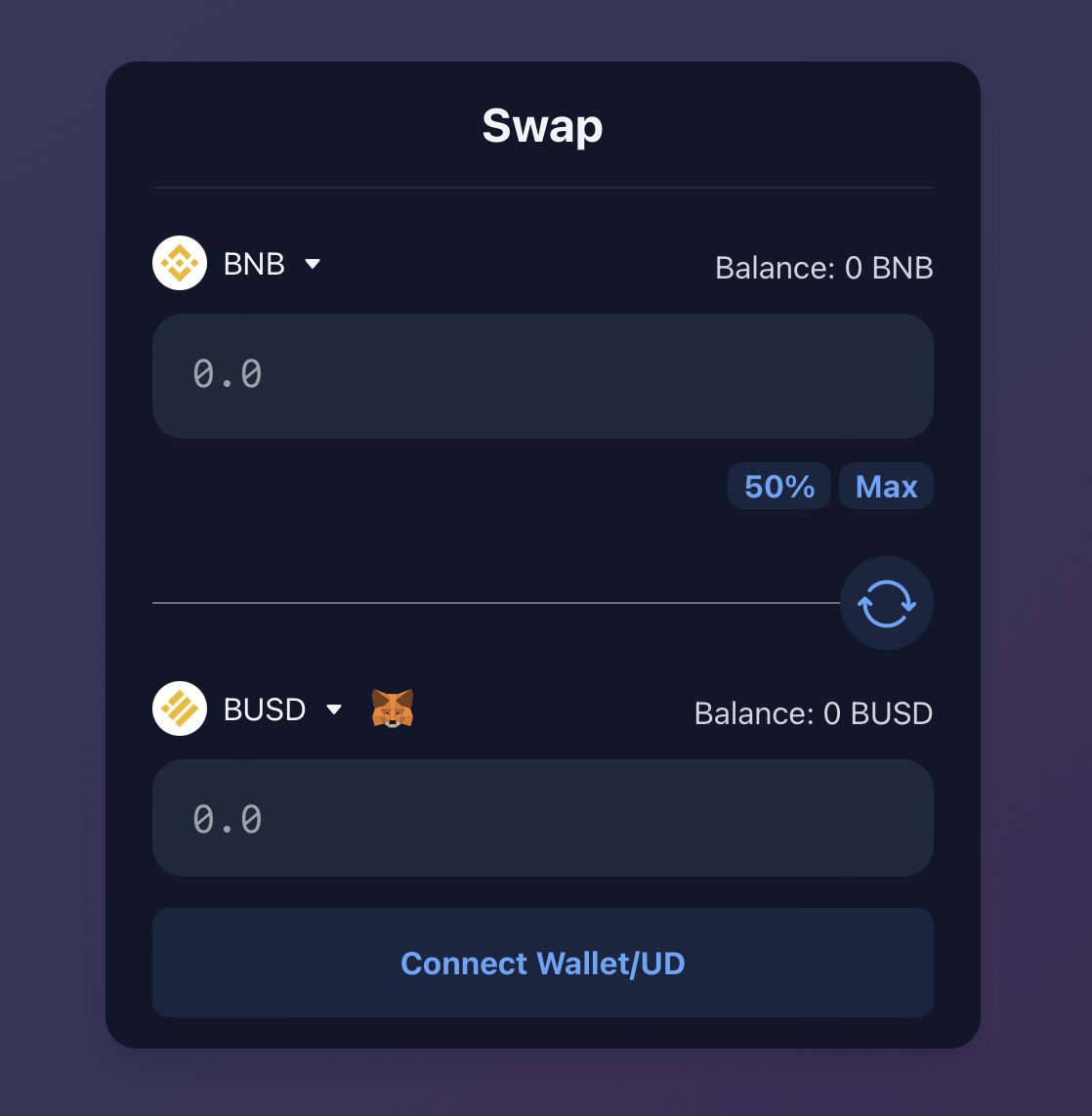 unstoppable.nft on Twitter: "Hey Unstoppable fam 🙌 You can now easily swap between cryptos on ...