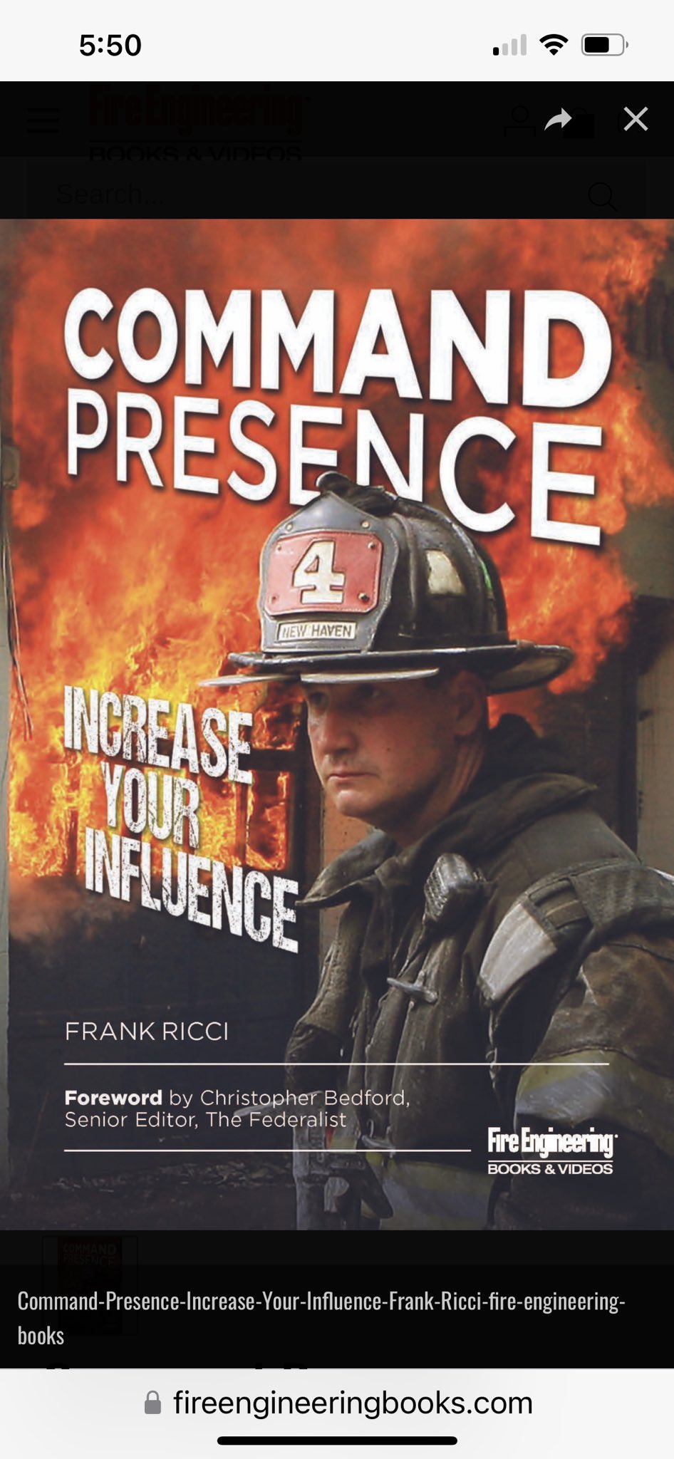Frank Ricci on Twitter: "New Book—“Command Presence” available for preorder Tangible tactics ...