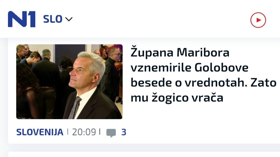 BojanPožar on Twitter: "RT @Mirko_Mayer: Definicija absurda: ko se MB župan, katerega glavni ...