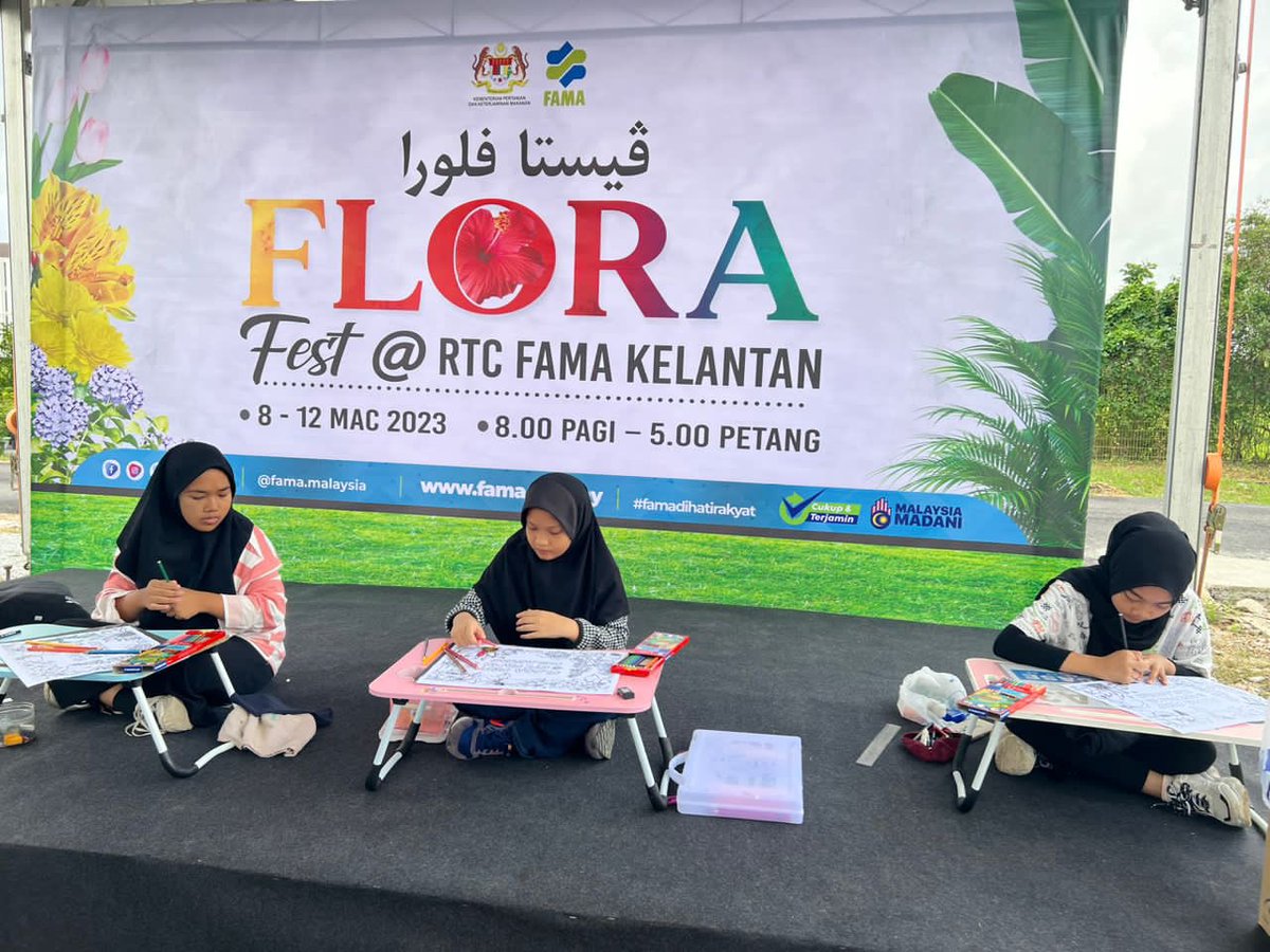 FAMA Malaysia on Twitter: "Hari Ke-Empat Flora Fest 2023 Pakat maghi belako semua ke RTC FAMA ...