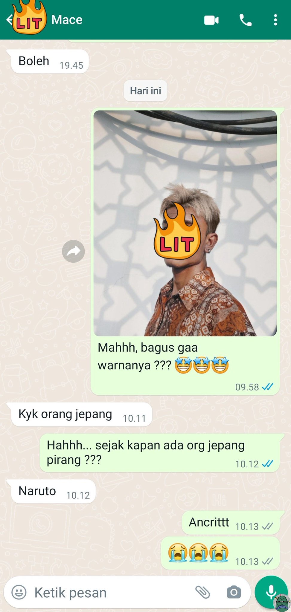 Tanyarl ㅡ 🚫 Rep OOT/JUALAN/LINK AFF on Twitter: "💚 gatau tp nyokap gw lucu bgt, syalan.... https ...
