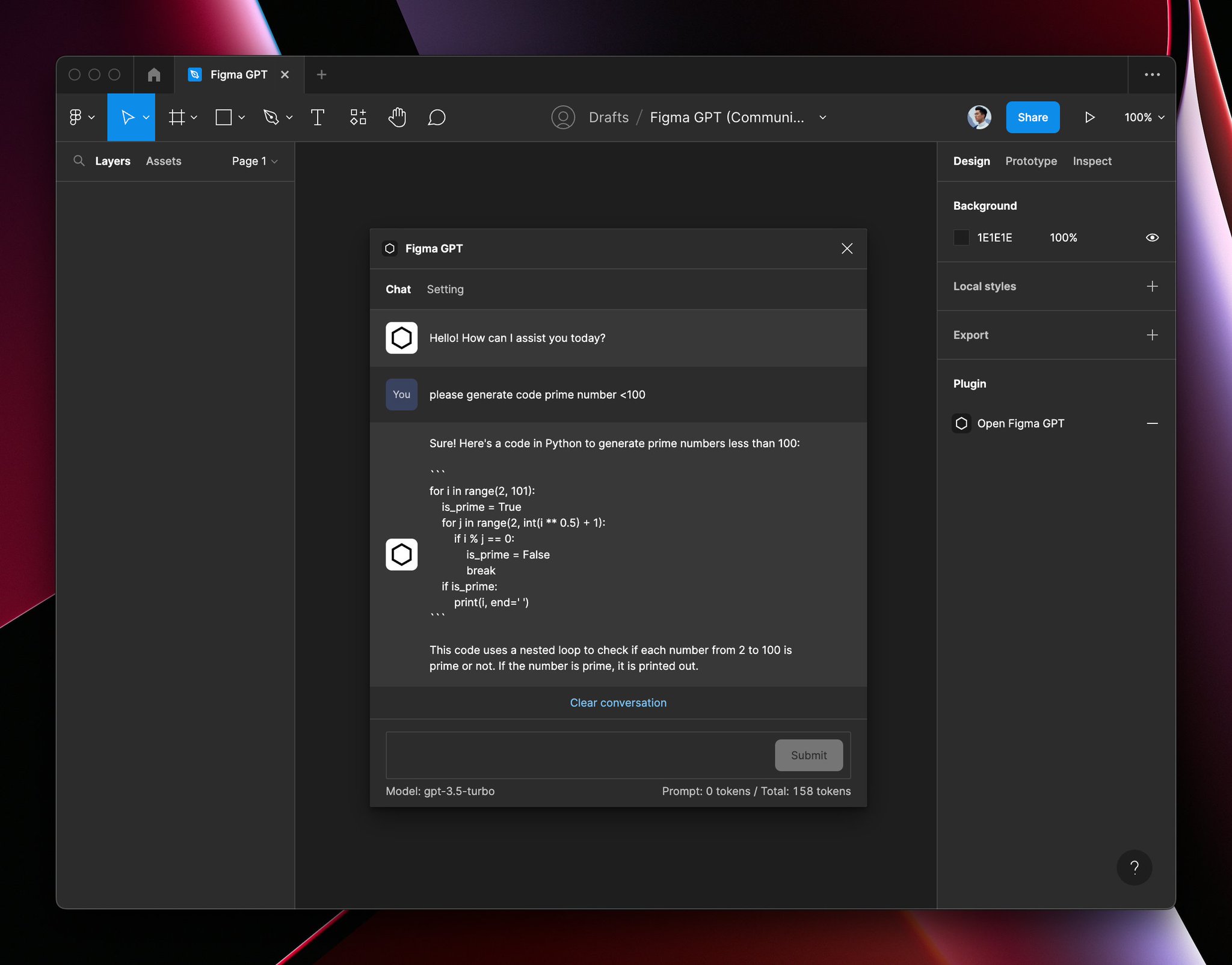 Sonny Lazuardi on Twitter: "Figma GPT — ChatGPT inside figma 🤯 https://t.co/7ofbJS25jJ" / Twitter