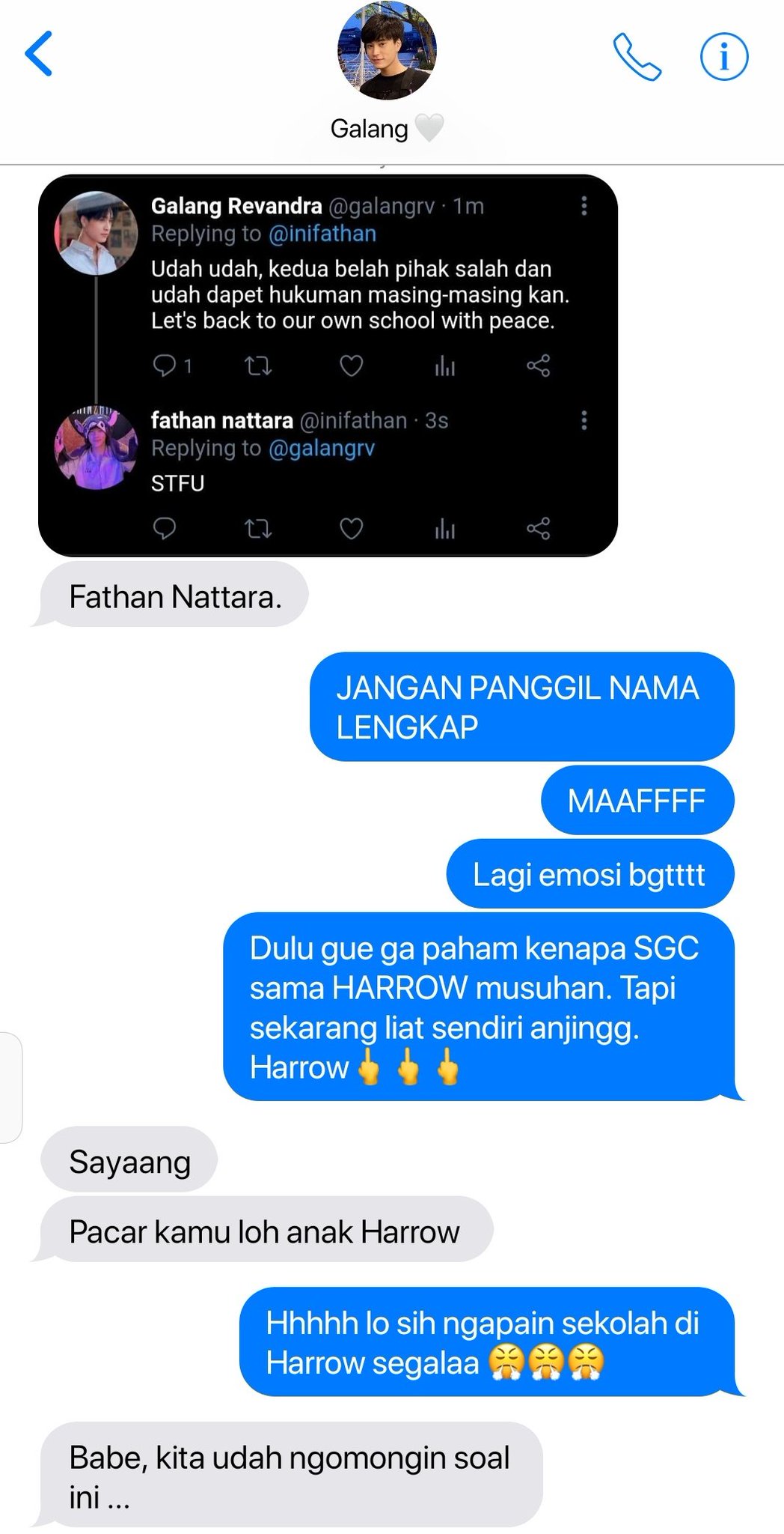 Bew || AU 📌 on Twitter: "13. Ngadu duluu. Emang Galang doang yang bisa diandalkan. https://t.co ...