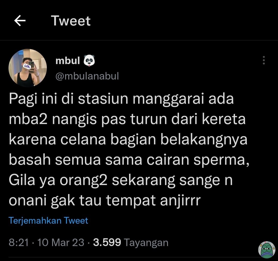 Tanyarl ㅡ 🚫 Rep OOT/JUALAN/LINK AFF on Twitter: "💚 baru banget lewat teel sender, orng orng kek ...