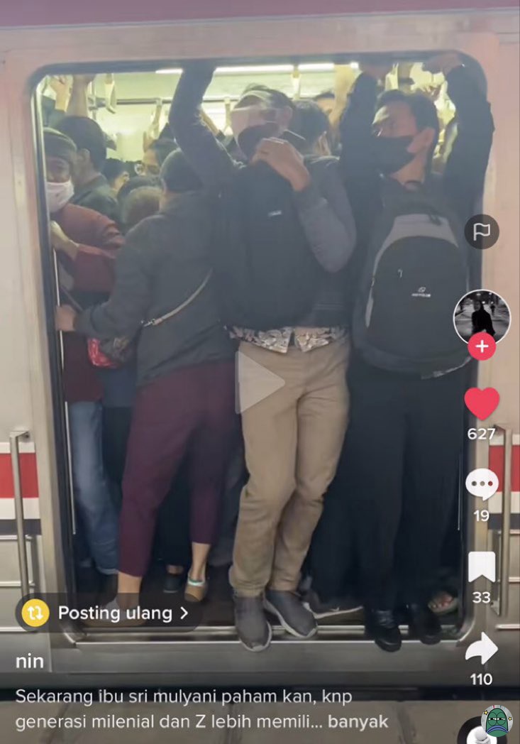 Tanyarl ㅡ 🚫 Rep OOT/JUALAN/LINK AFF on Twitter: "CW // TIKTOK tanyarl emang separah itu ya mrt ...