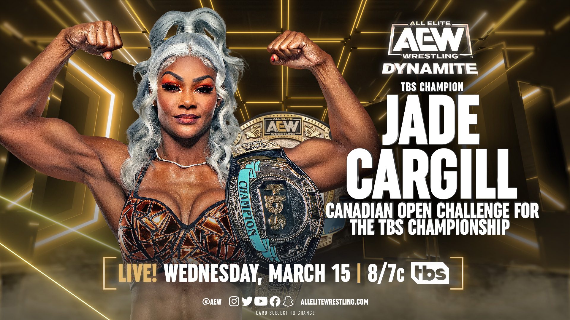 All Elite Wrestling on Twitter: "A Canadian Open Challenge for the TBS Title will take place ...