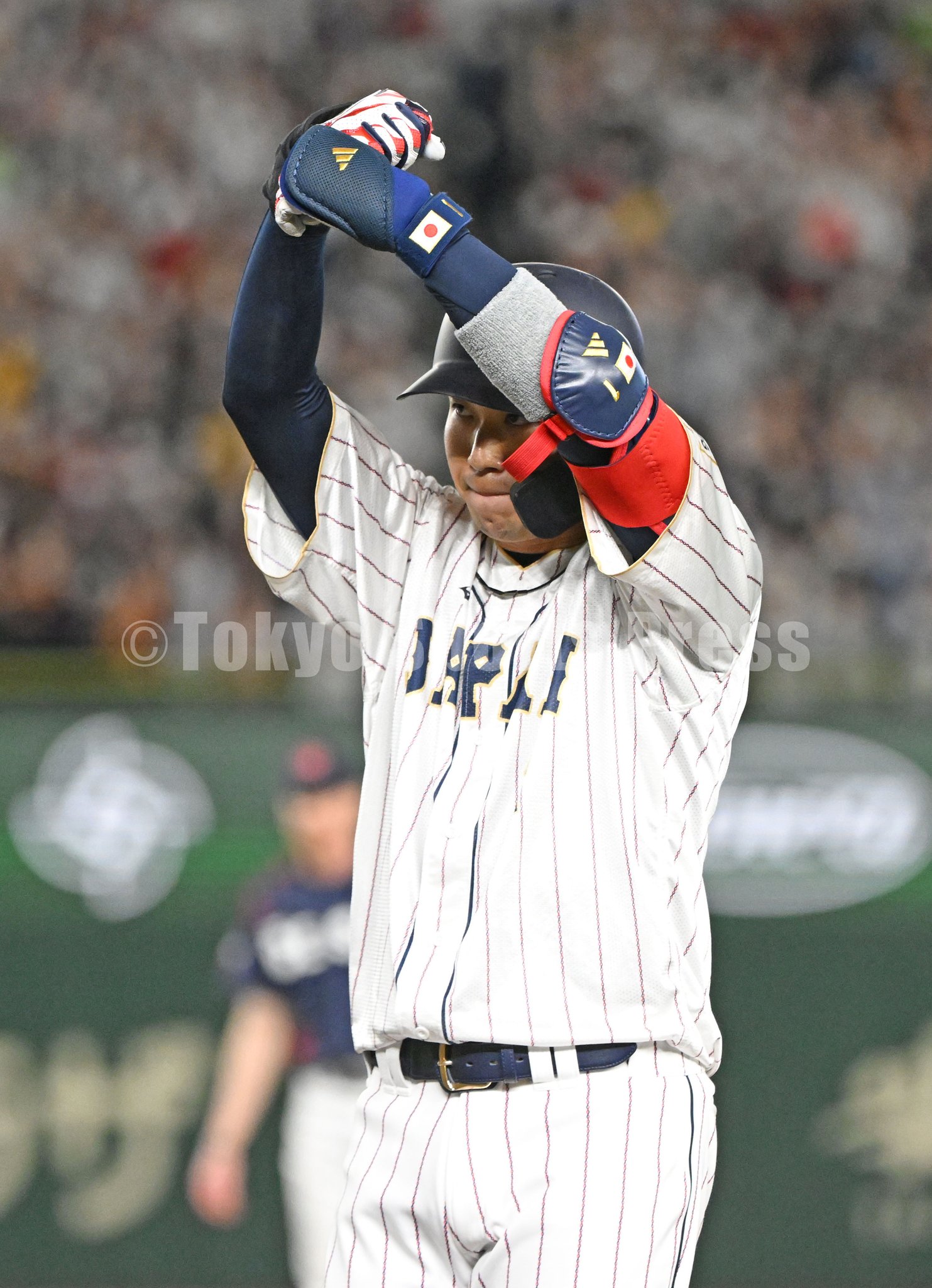 東スポ 写真部 on Twitter: "【WBC】 3月11日 WBC 日本×チェコ共和国 3回 タイムリーヒットを打った #山田哲人 #侍ジャパン #侍japan #WBC2023 ...