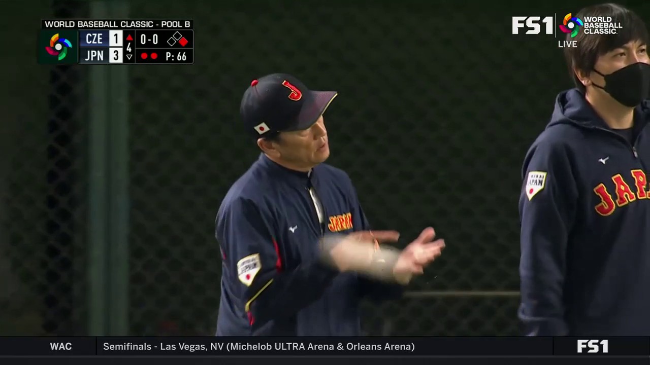 FOX Sports: MLB on Twitter: "What a WBC debut for Roki Sasaki 👏 8 strikeouts in 3.2 IP 🔥 https ...