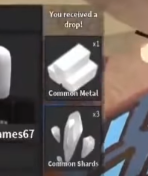 MM2 Anything Bot on Twitter: "LtKedobu just got a Uncommon Metal from Drops!"