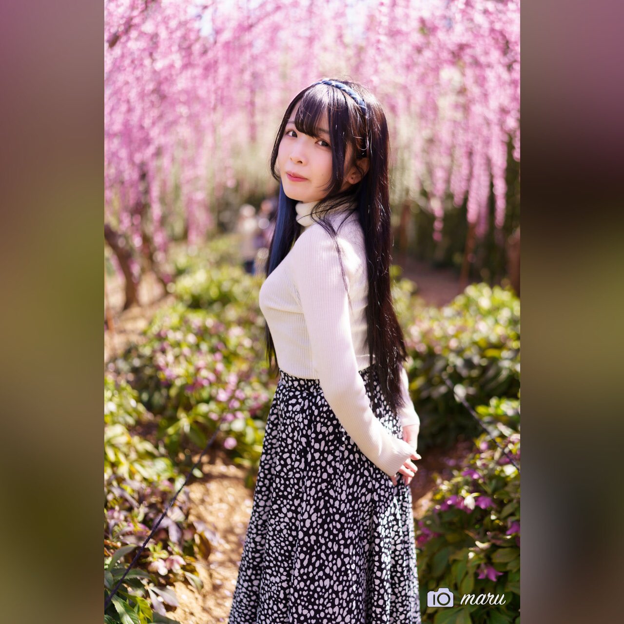 まる 🧚🏻‍♂️ on Twitter: "model：ここな（@o_cocona_o）さん #しだれ梅 #個撮 #ELLE撮影会(@elle__photo) #ポートレート ...