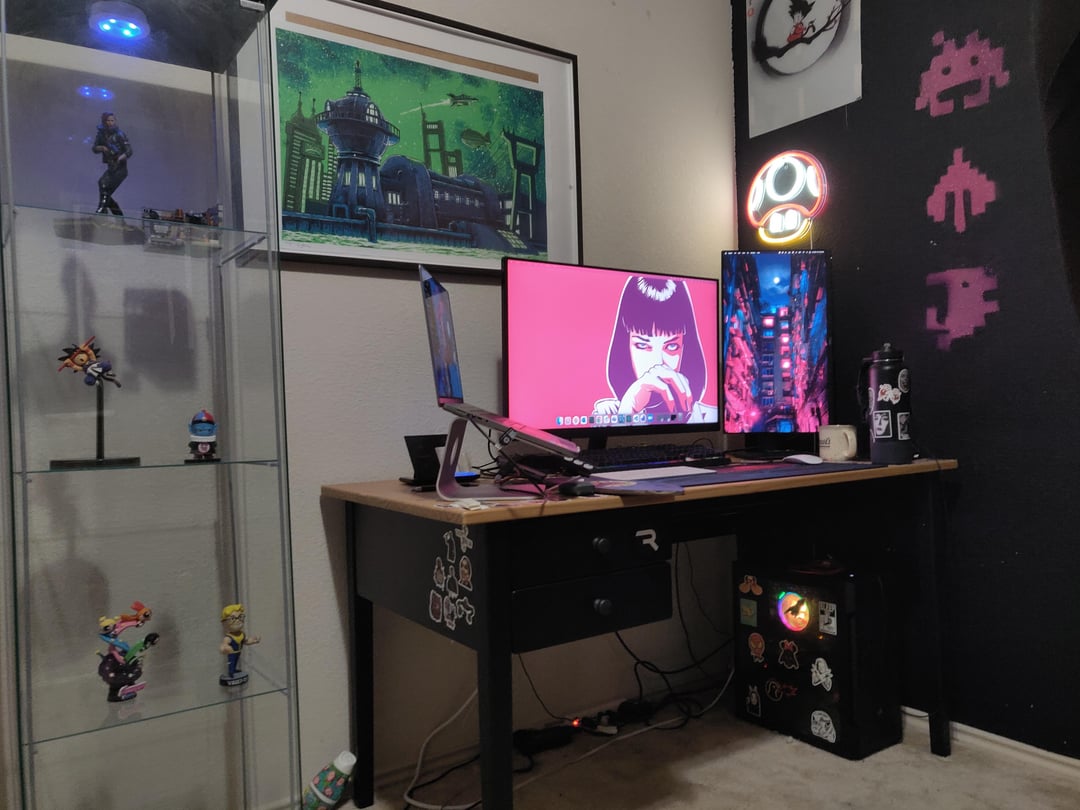 FPSHUB on Twitter: "My gaming/work setup, and where I spend most of my day. https://fpshub.com ...