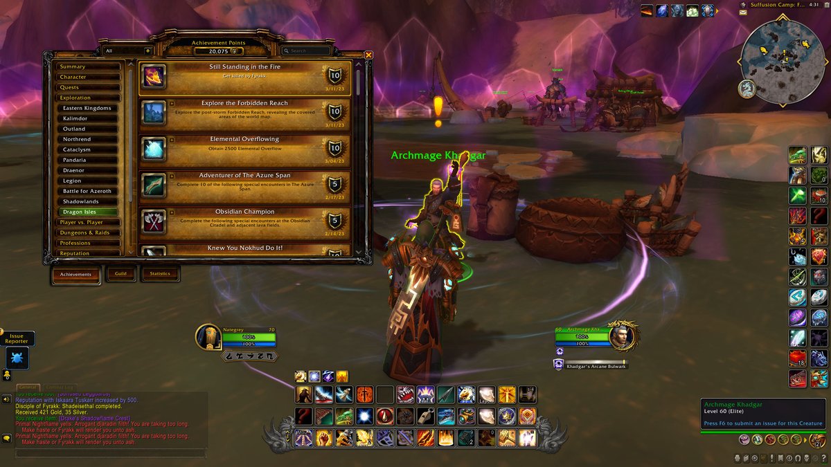 Blizzplanet 💙 #ABetterABK on Twitter: "The Fyrakk Assault spawns randomly in Dragon Isles. The ...