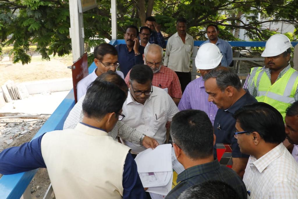 South Central Railway on Twitter: "Shri Arun Kumar Jain, General Manager, SCR inspected the ...