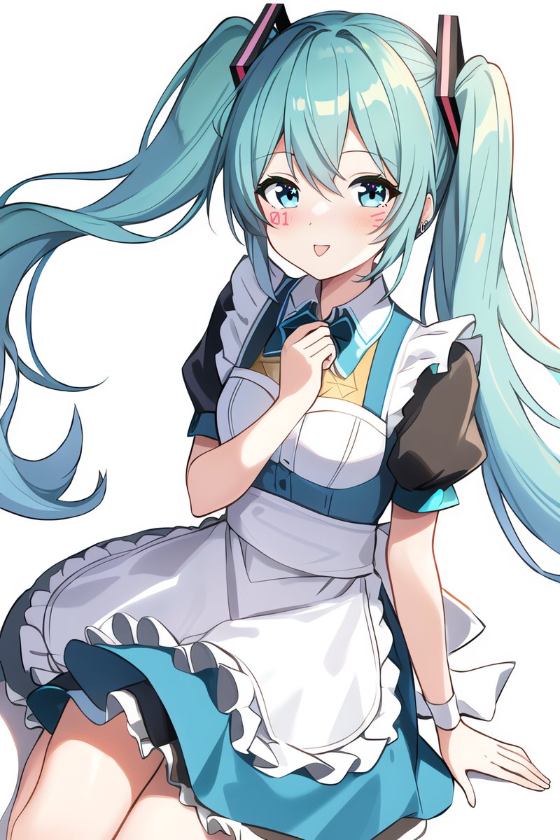 サブリミナルインド人 On Twitter Rt 7shi321 初音ミク イラスト Anythingv3 あざといメイドミクさん