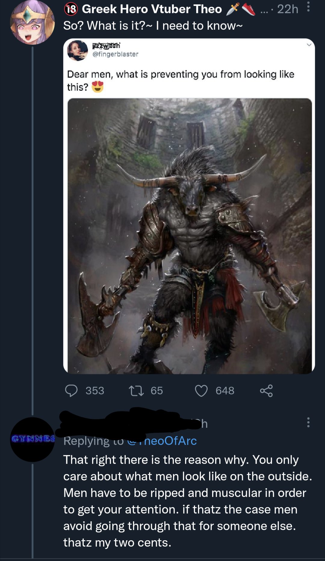 🔞 Greek Hero Vtuber Theo 🗡️👟 on Twitter: "@missusmummy Reminds me of this that happened to me ...