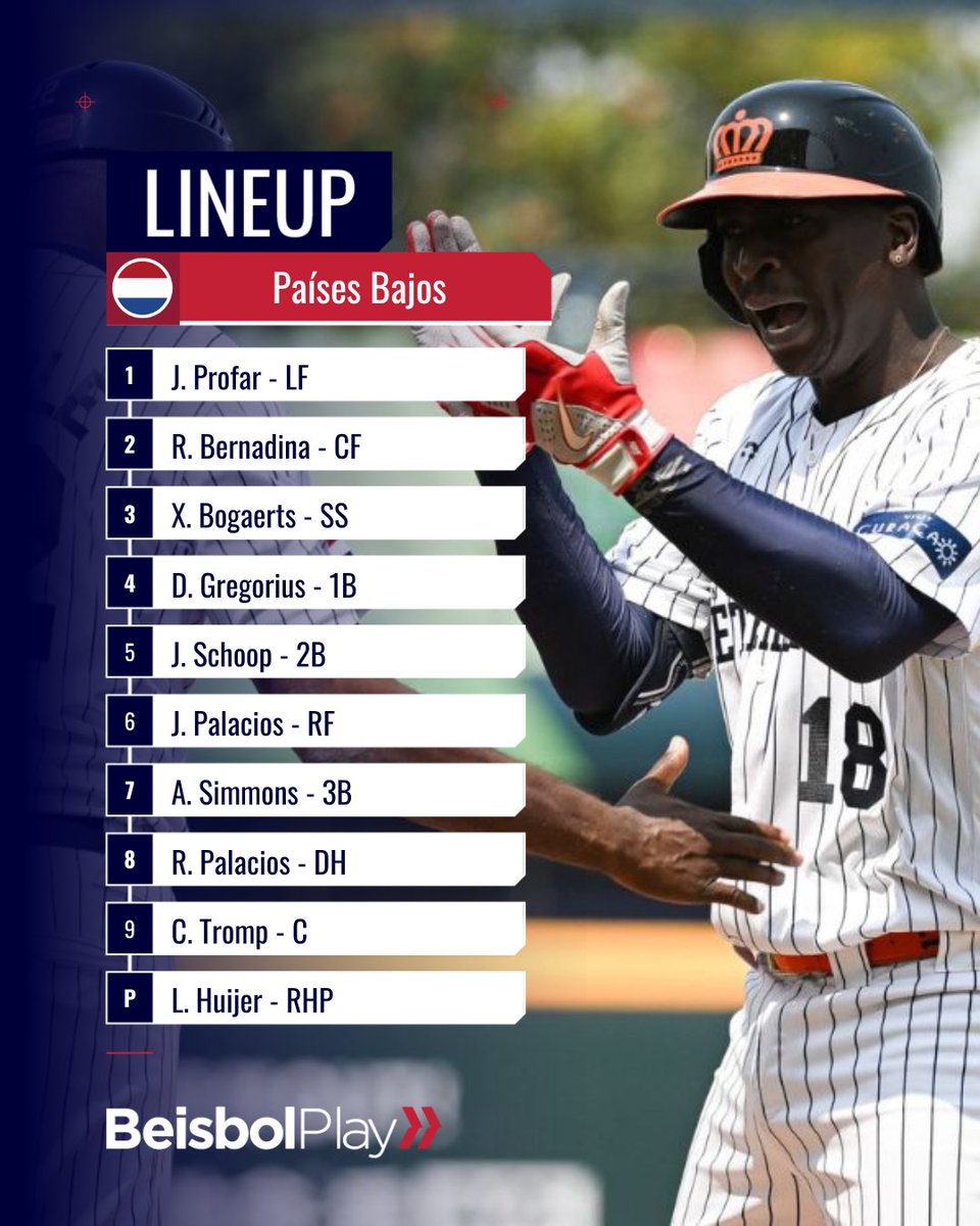 BeisbolPlay on Twitter: "¡Países Bajos y China Taipéi saltan al terreno! Voz de play ball #WBC2023"