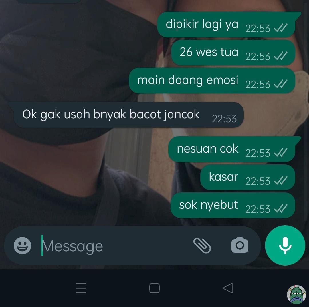 Tanyarl ㅡ 🚫 Rep OOT/JUALAN/LINK AFF on Twitter: "💚 punya tunangan kasar bgt, perkara mabar ml ...