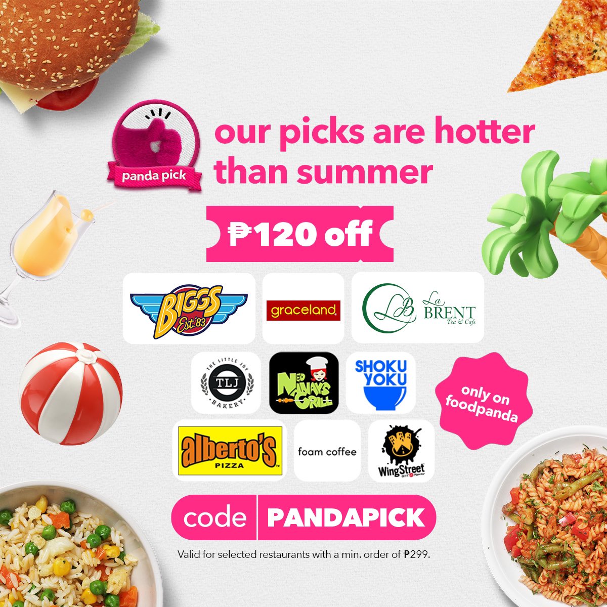foodpanda PH on Twitter: "Only the hot ones get to enjoy these hot picks for ₱120 less! 🔥 # ...