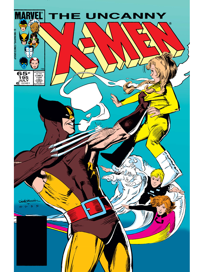 Classic X Men On Twitter Uncanny X Men 195 Cover Dated July 1985