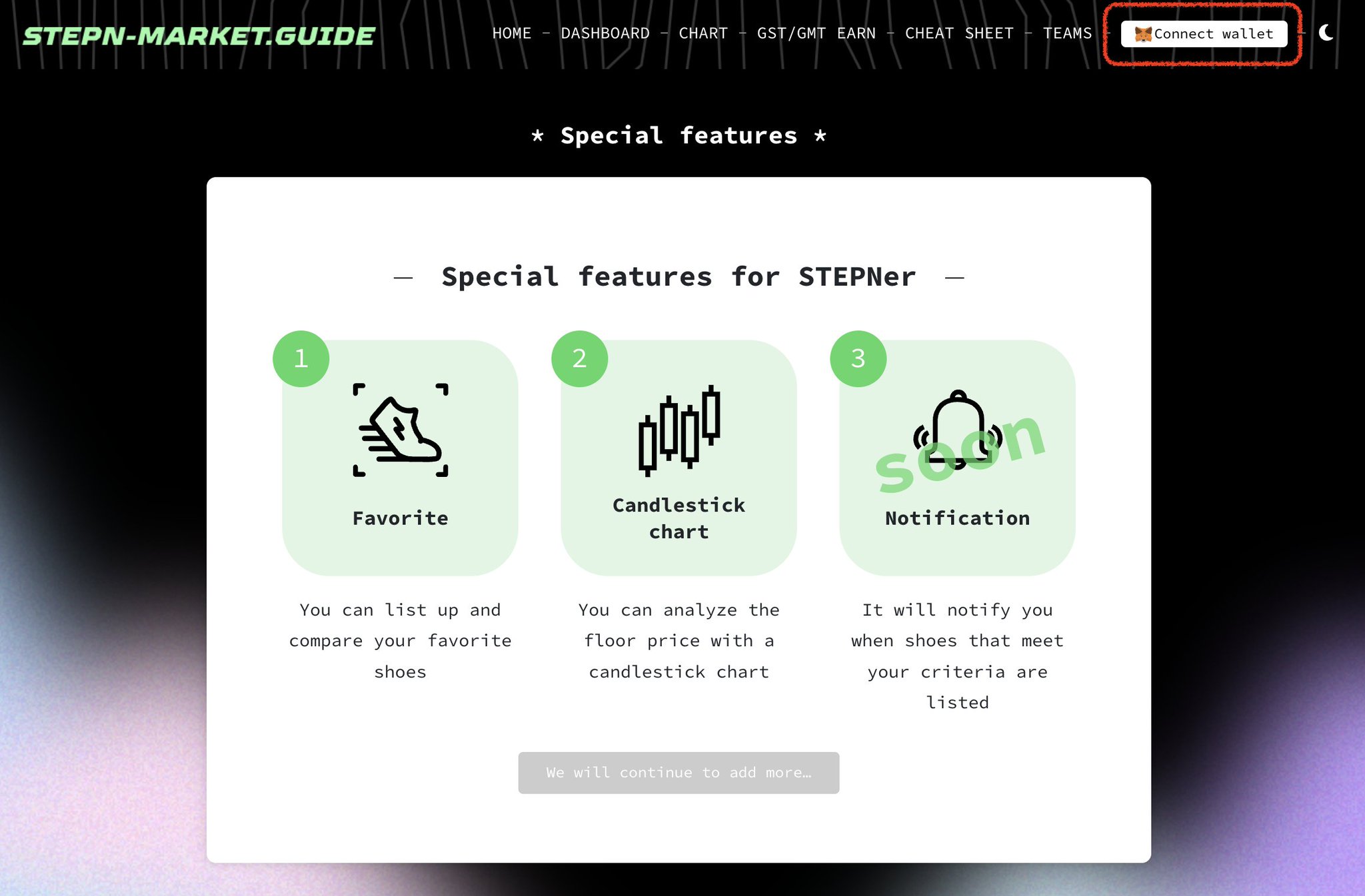 t2@STEPNエンジニア on Twitter: "／ https://t.co/gormmp3WR1 アップデート \ S-M.G Badge NFTホルダー向け機能を公開しました ...