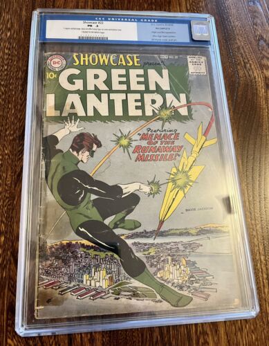 Search & Collect on Twitter: "Showcase #22 CGC Origin and First Appearance Of Silver age Green ...