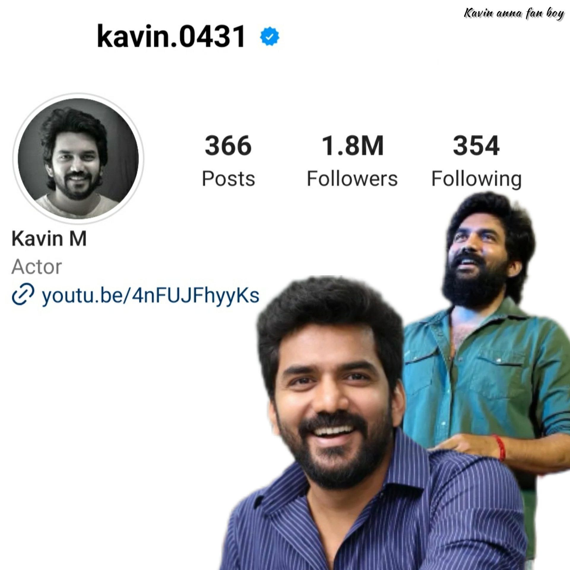 Vetrimagan Rasigan on Twitter: "RT @Kavinannafanbo1: Congrats #kavin na 1.8 million loves 🌠 ...