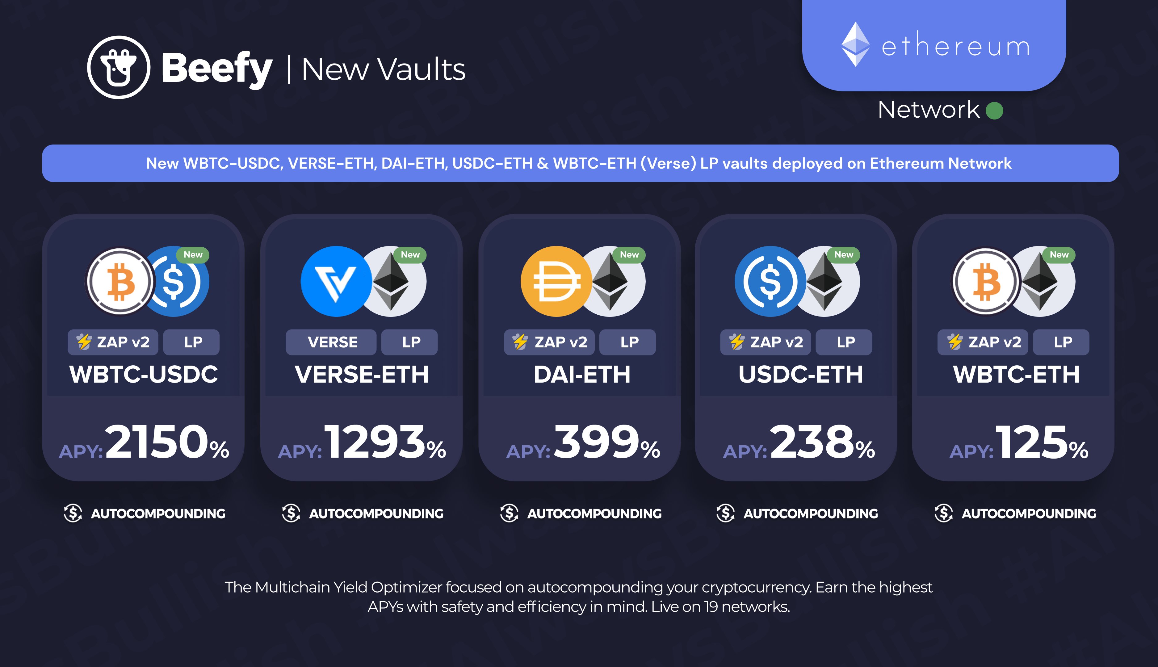 Beefy on Twitter: "Careful with these @BitcoinCom #VerseDex vaults... they'll raise your hash ...