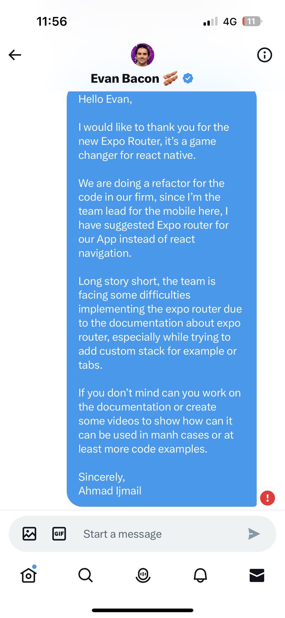 Evan Bacon 🥓 on Twitter: "@ahmadijmail1 @expo Expo Router is built on top of React Navigation ...